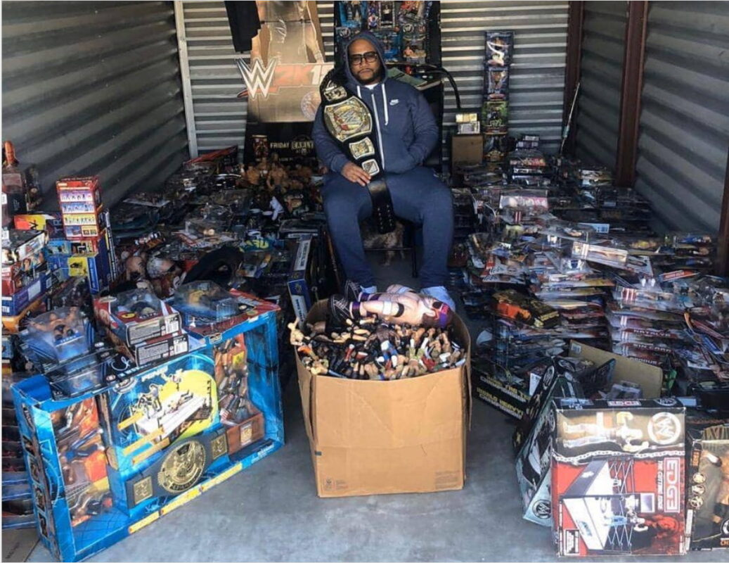 Behind the Gimmick Table: Super Gabby springs from a storage locker ...