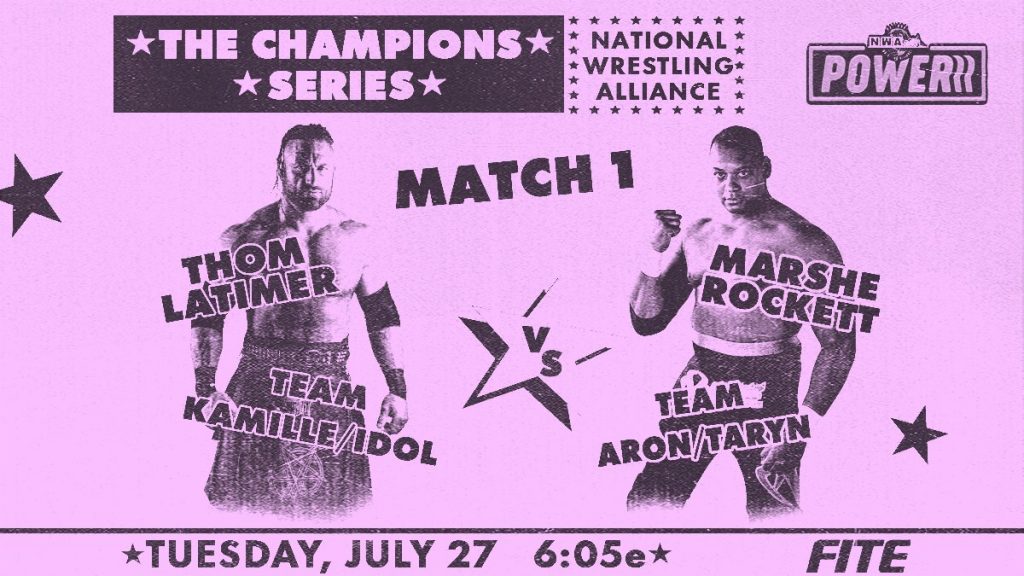 NWA POWERRR: Round One of Champions Series has pins & points - Slam ...