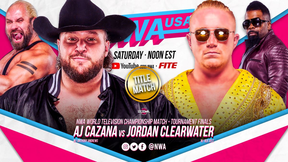 NWA USA: AJ Cazana and Jordan Clearwater make for good NWA Television ...