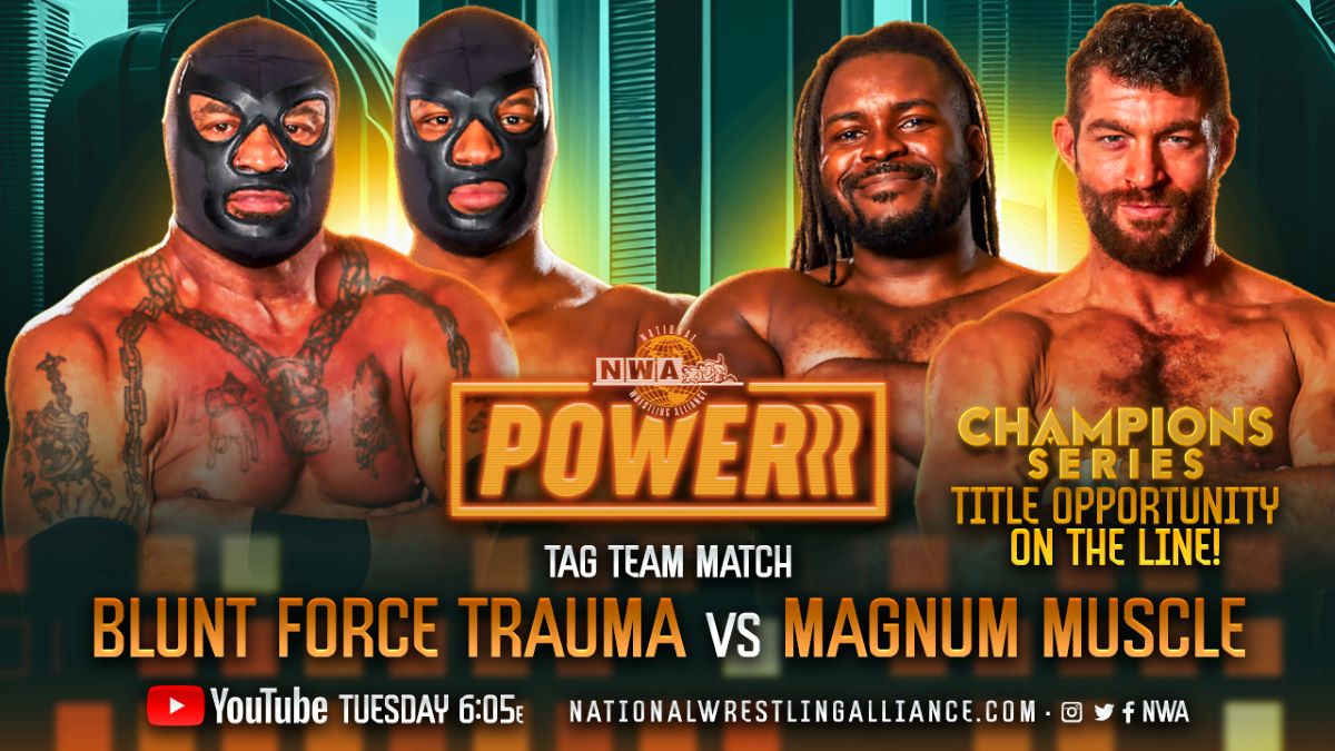 Tyrus and BLK Jeez have a (not so) friendly scrimmage on this NWA ...