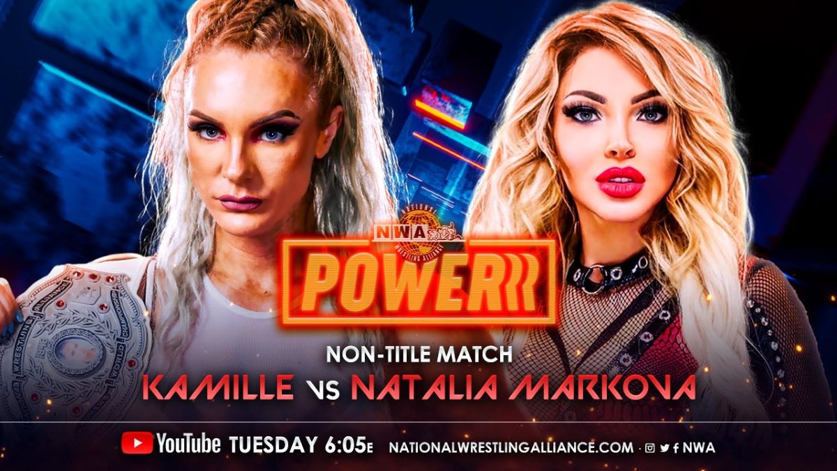 NWA POWERRR: Natalia Markova goes to the limit with Kamille - Slam ...