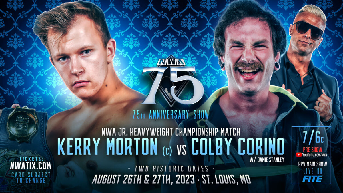 Colby Corino is ready to make history at NWA 75 - Slam Wrestling