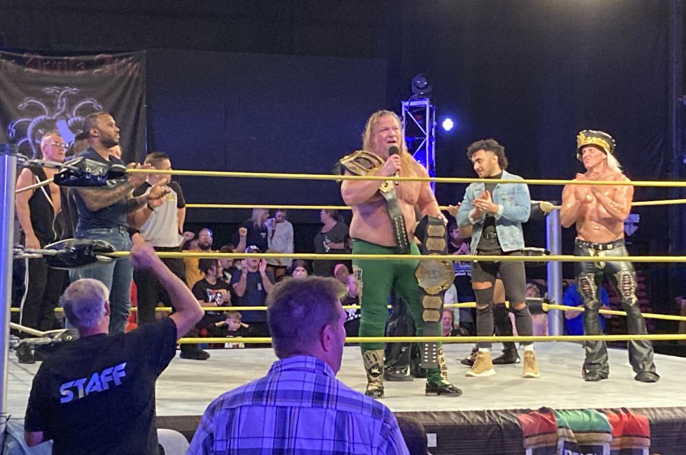 Cash Flo is King: Veteran strikes double gold in OVW - Slam Wrestling