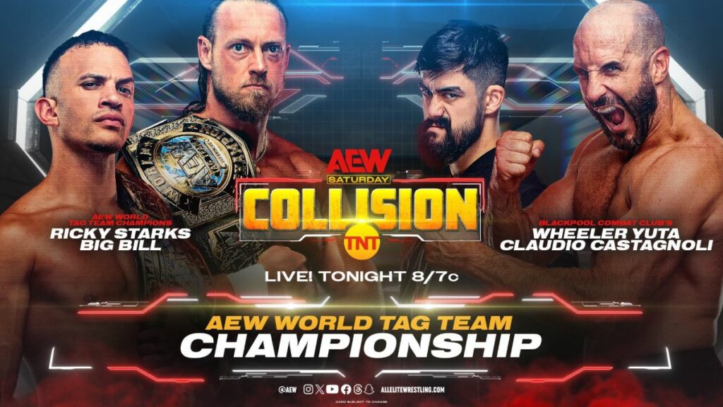 Tons of action but not a lot of title changes on AEW Collision and ...