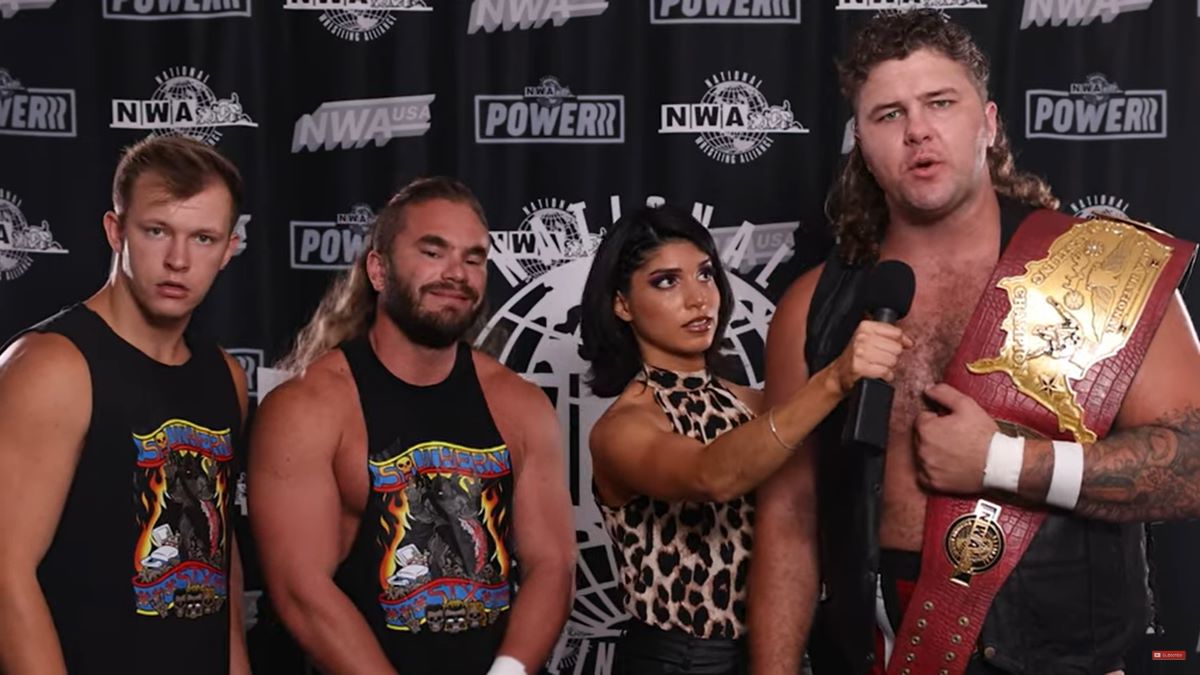 NWA POWERRR: Chris Adonis wants to put a Masterlock on the NWA National ...