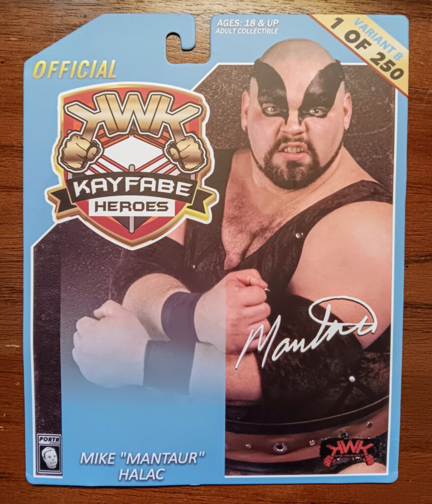 Mantaur wrestling figure is in the wild! - Slam Wrestling