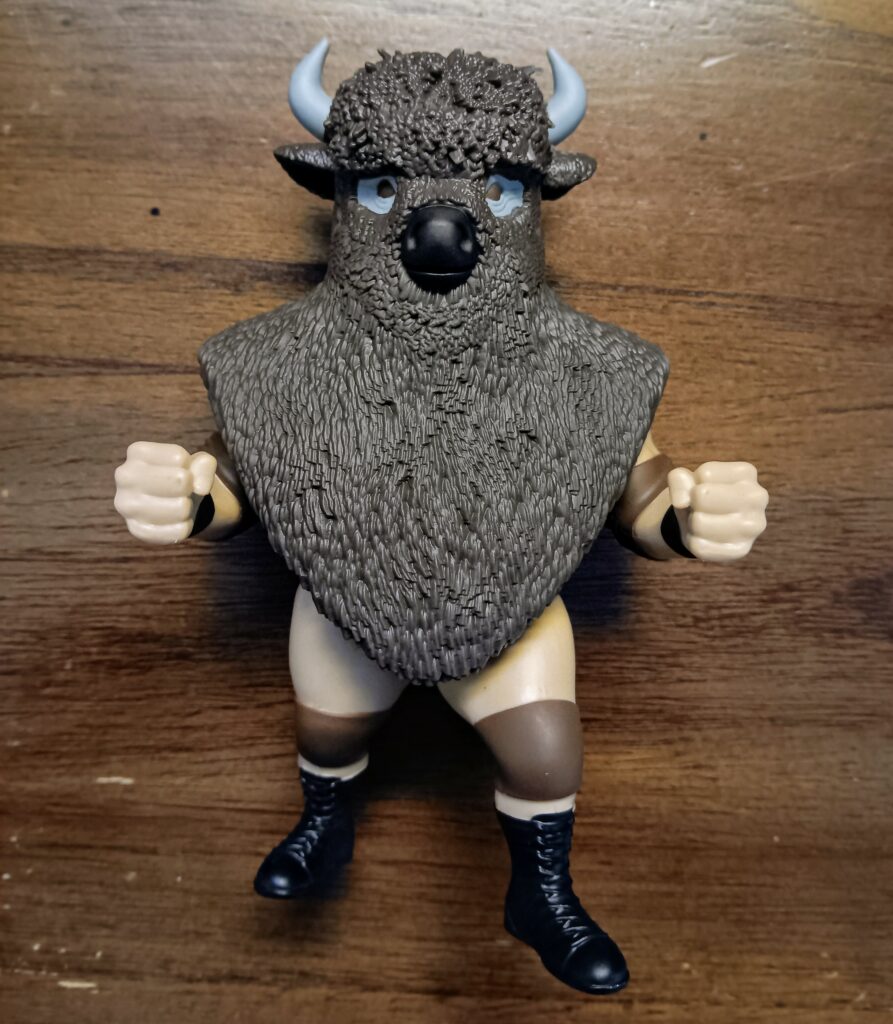 Mantaur wrestling figure is in the wild! - Slam Wrestling