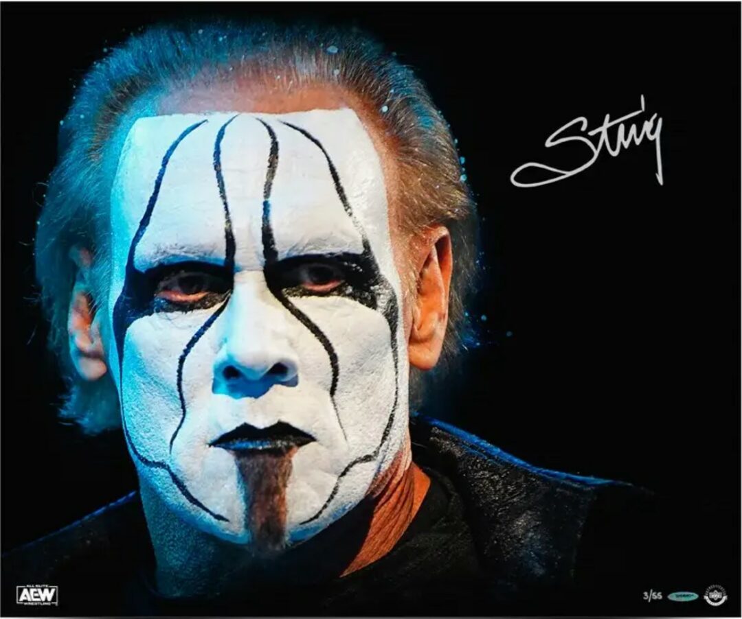 Sting headlines Upper Deck authenticated AEW memorabilia - Slam Wrestling