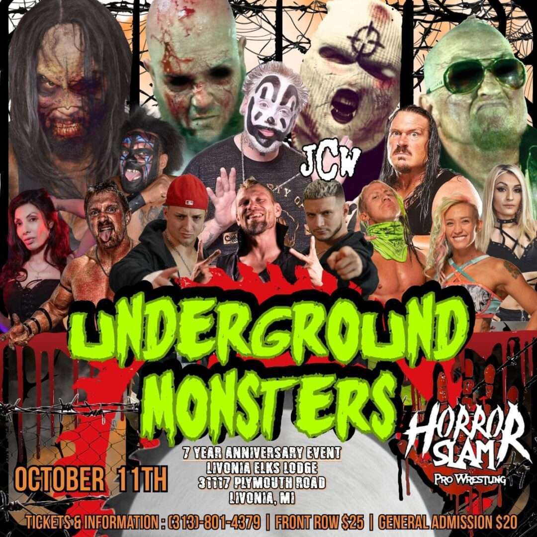 Horror Slam celebrates 7th anniversary with JCW and 'Underground ...