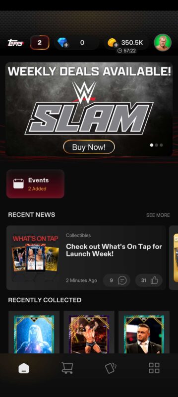 Topps WWE SLAM app back from the archive - Slam Wrestling