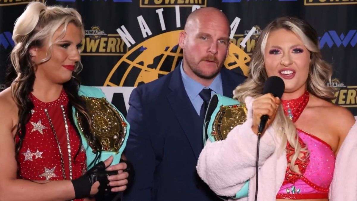 Kenzie Paige & 'Hollyhood' Haley J have The Looks That Kill on this NWA ...